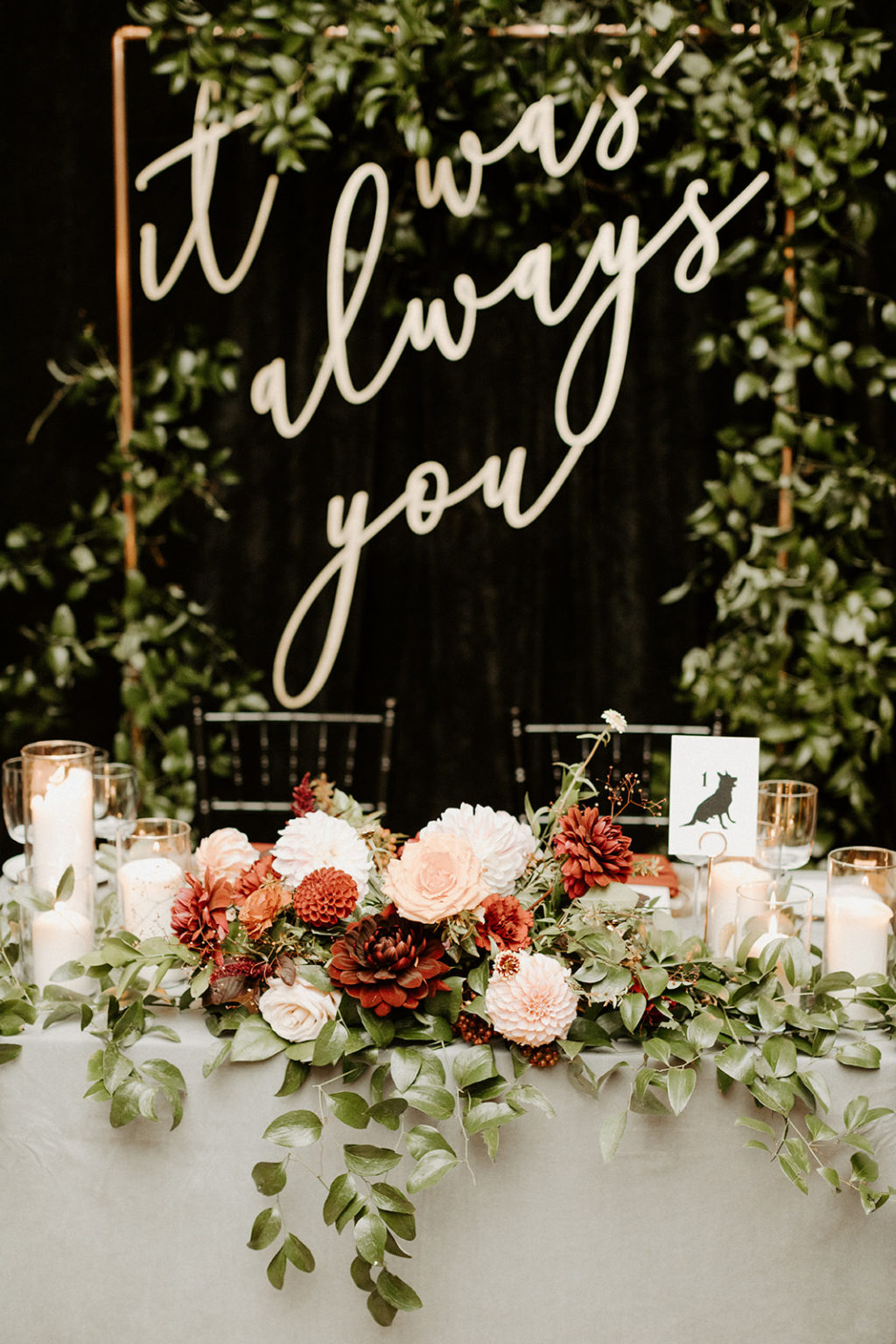Creative ideas for your sweetheart table - summercoevents.com